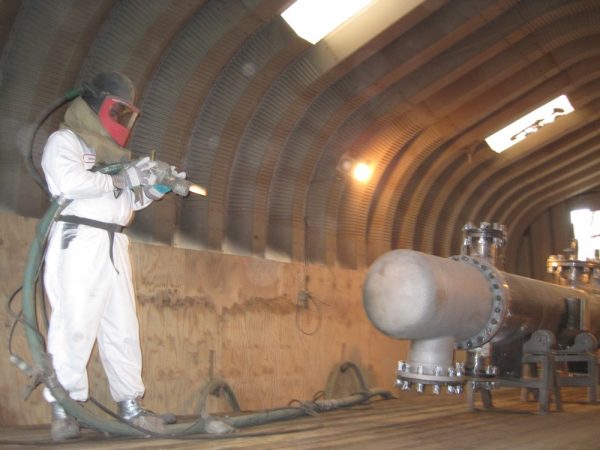 Shop and Field Sandblasting | Alpine Painting